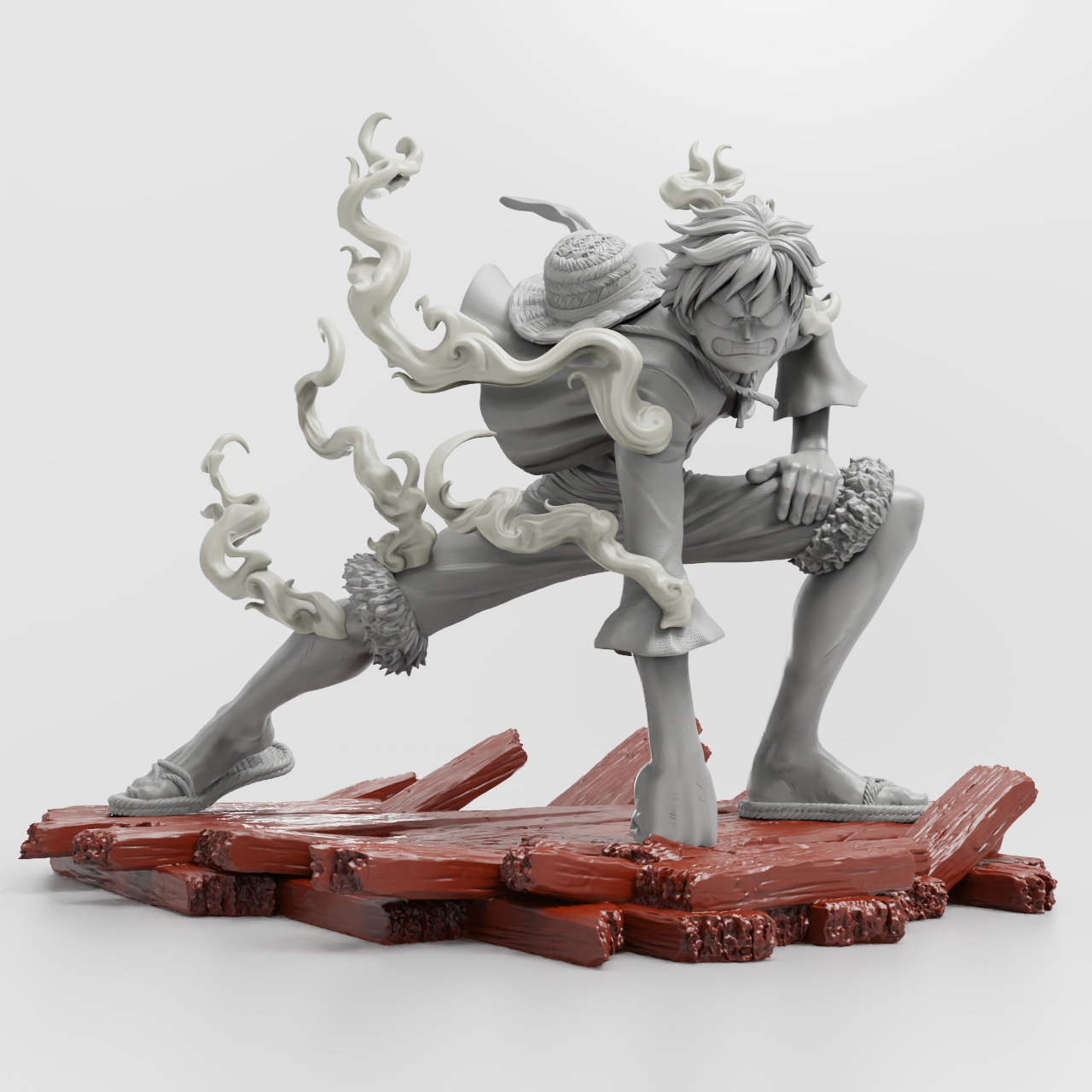 Luffy - One Piece v2, STL 3D model design printable file - Payhip