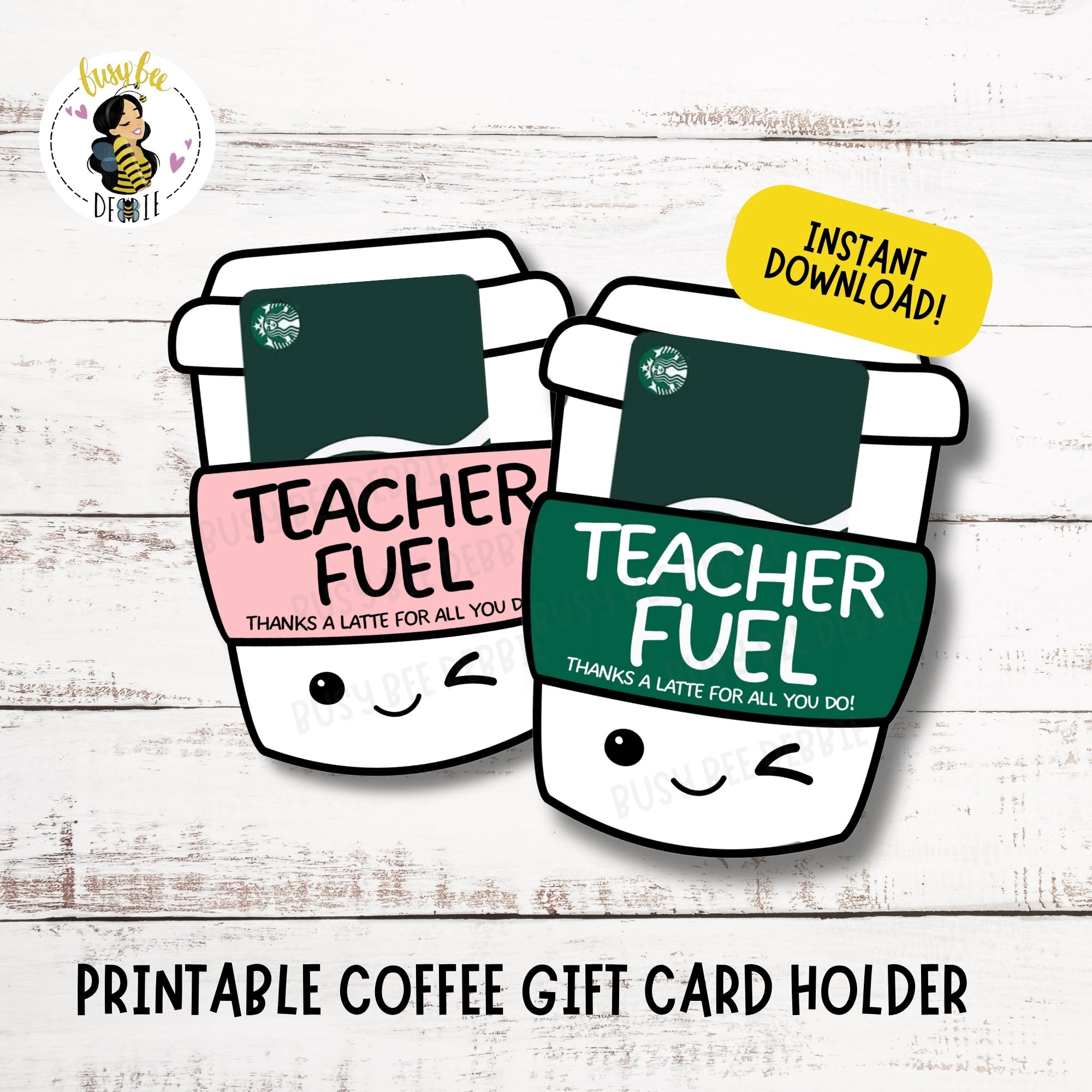 Coffee Teacher Gift Printable | Teacher Appreciation, staff gift ...