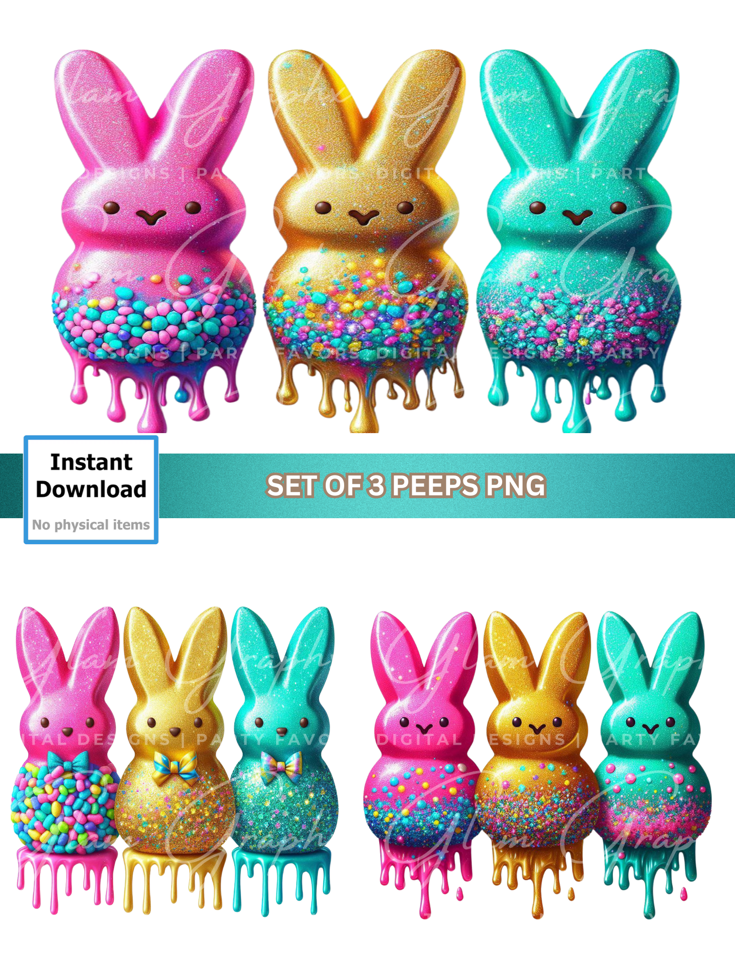 SET OF 3 EASTER PEEPS - Payhip