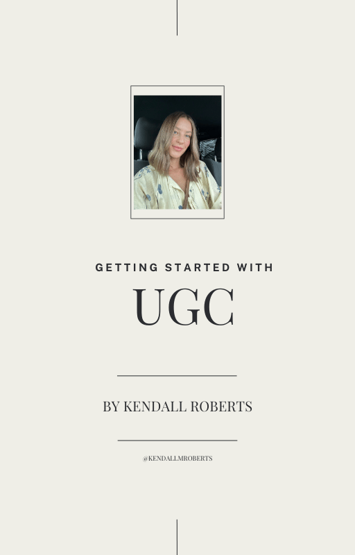 Kendall Roberts UGC guide - Payhip