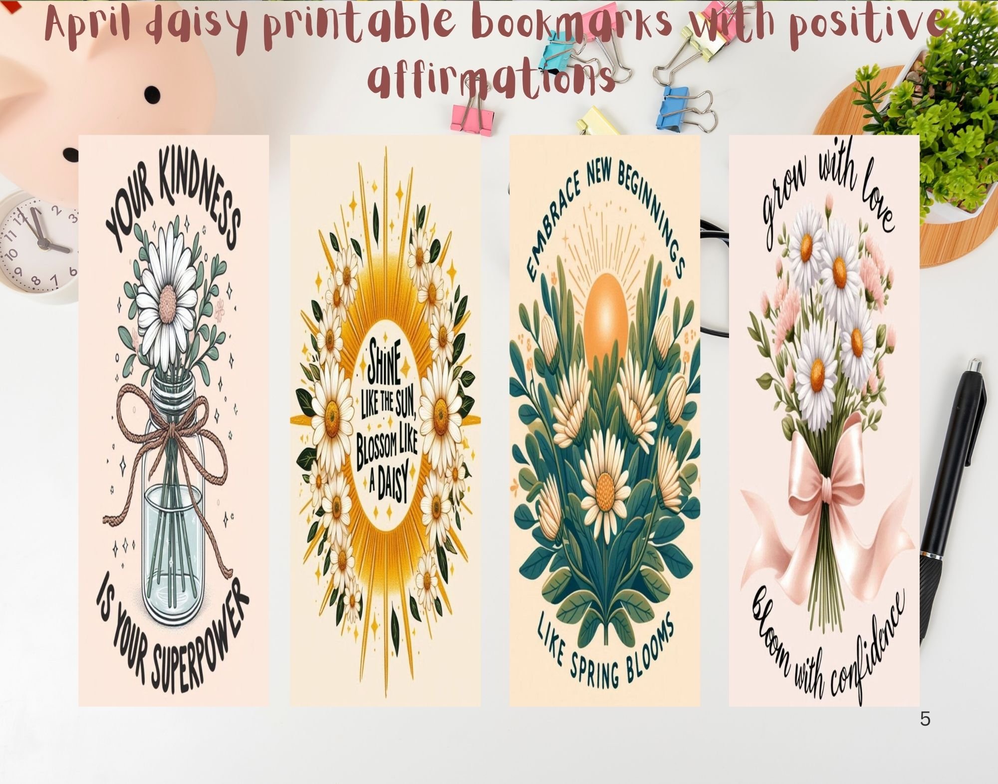 Spring blossoms, may lily of the valley affirmations printable ...