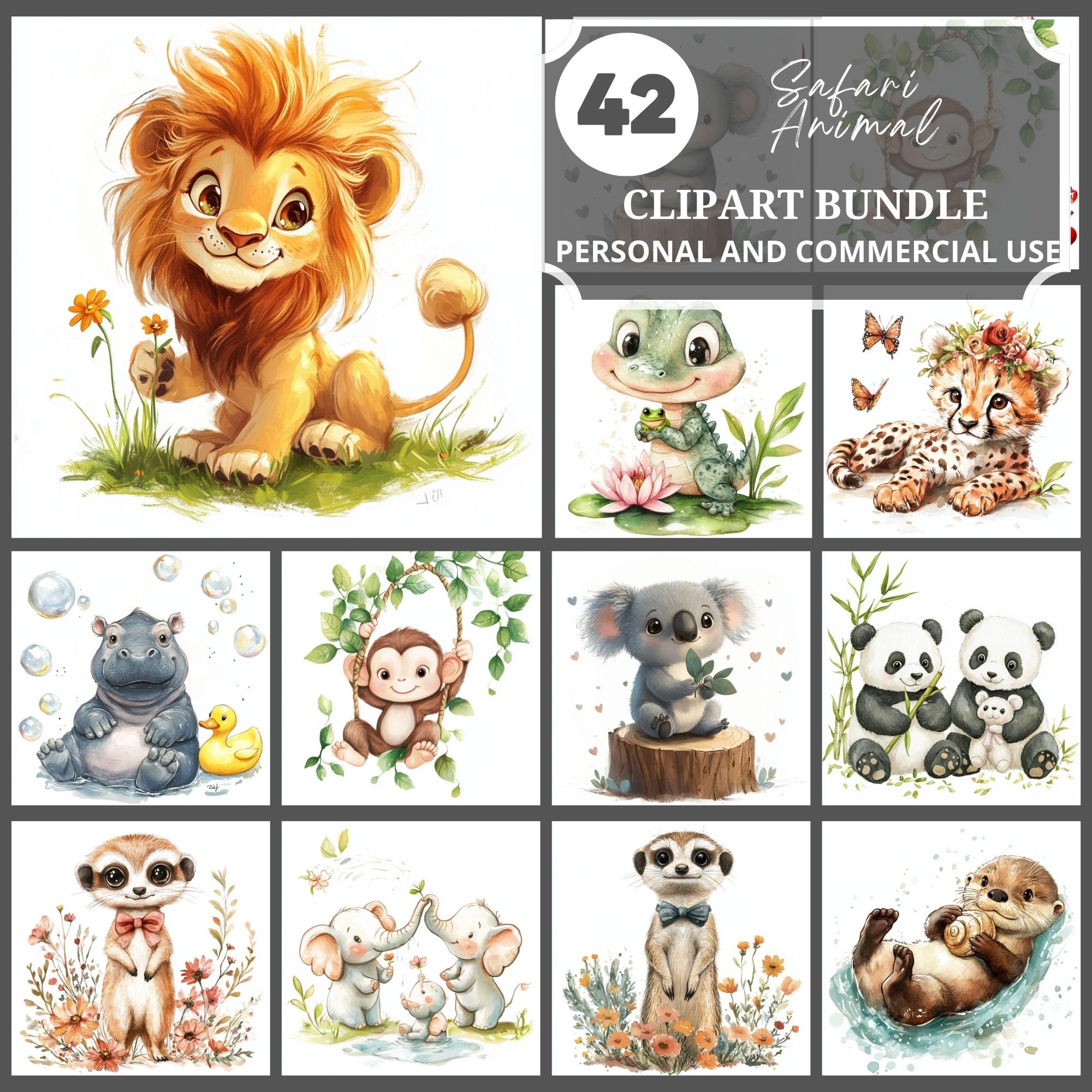Safari Animal Bundle