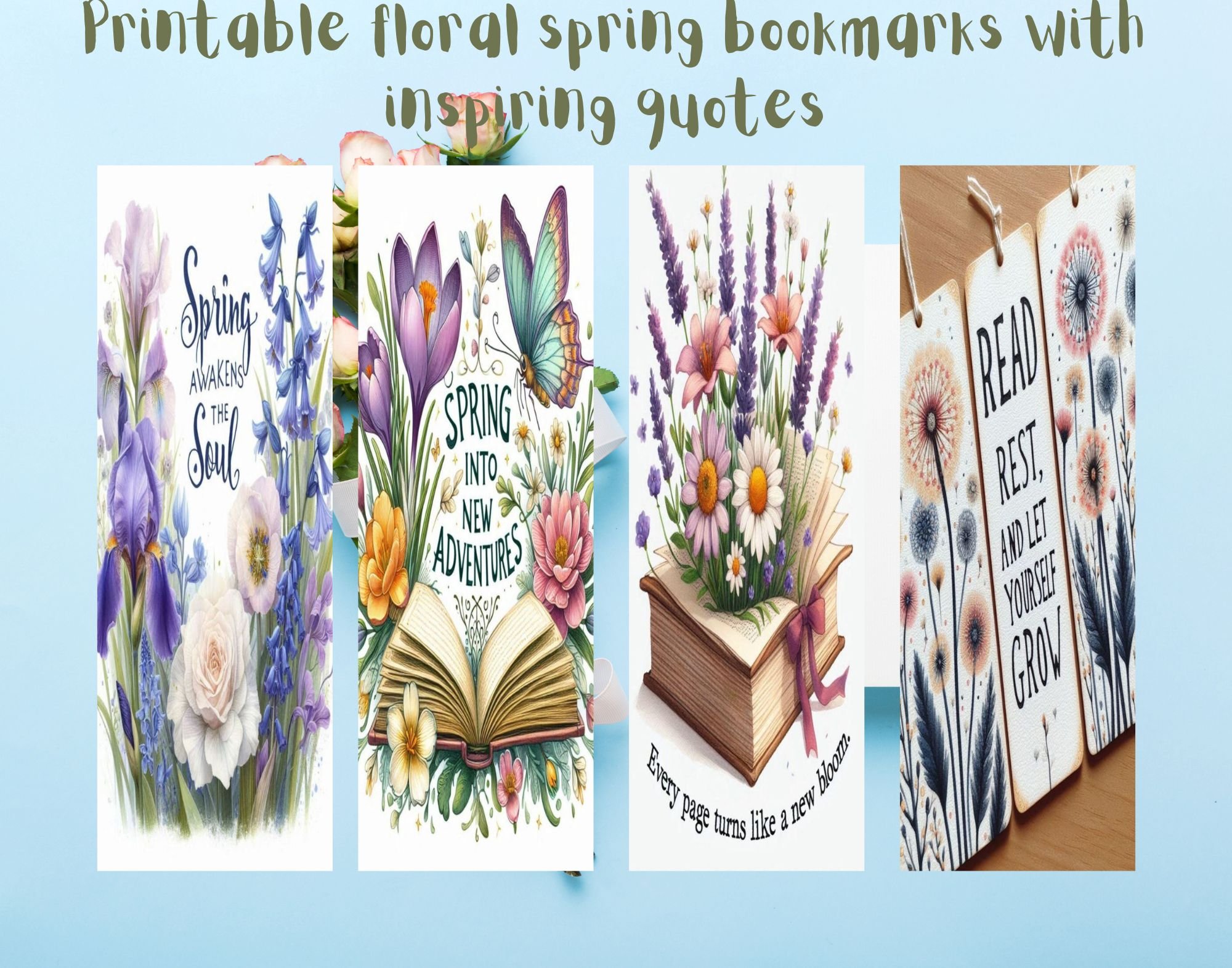 Spring blossoms, may lily of the valley affirmations printable ...