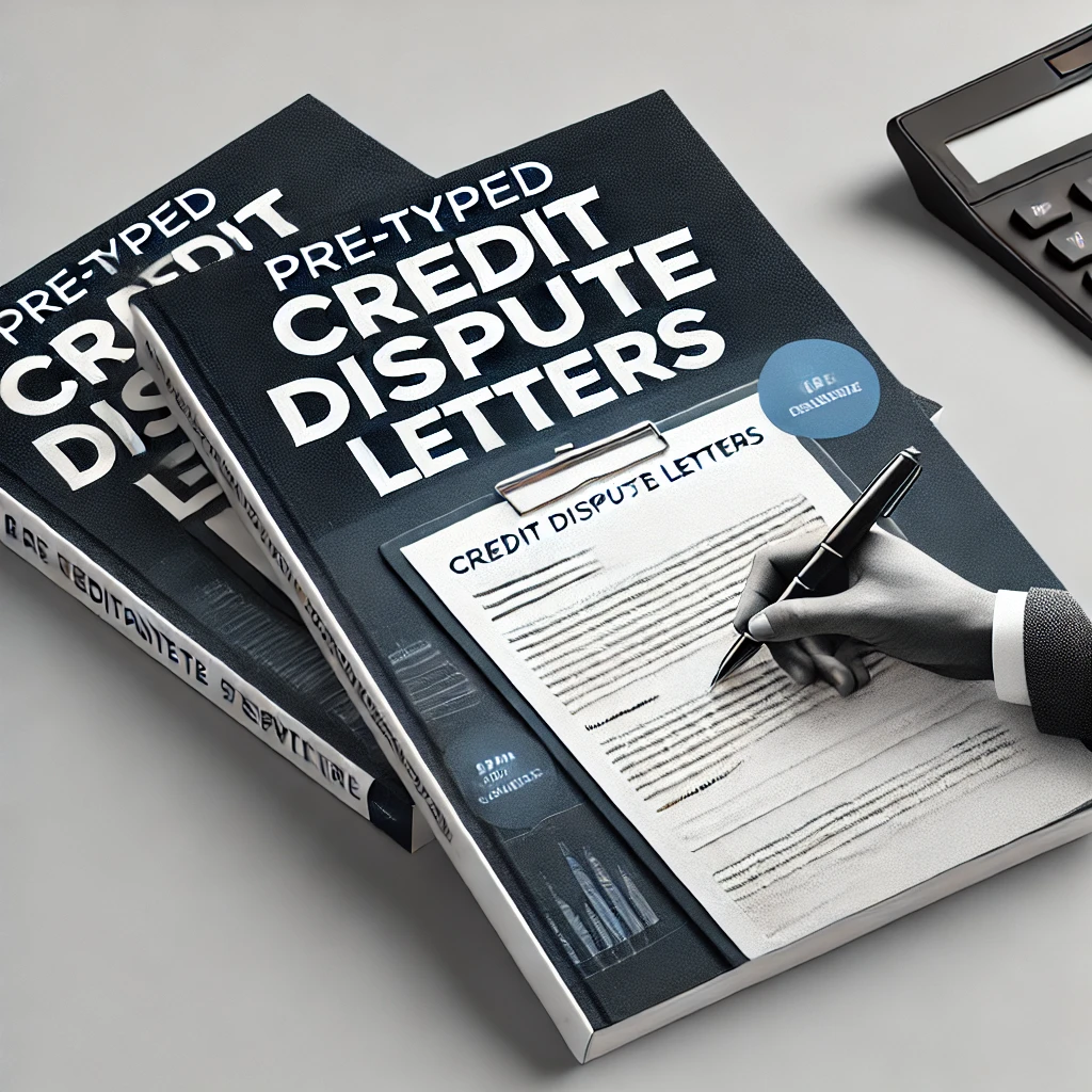 Pre-Typed credit Dispute Letters - Payhip