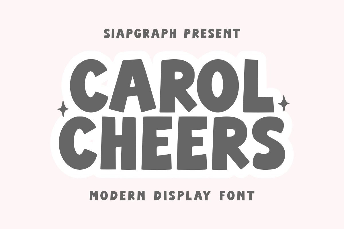 Carol Cheers - Cute Bold Quirky Font perfect for Cricut and Sublimation ...
