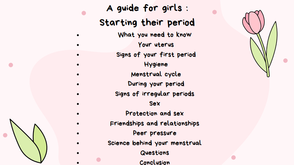 Welcome to your period: A guide for girls starting their period - Payhip