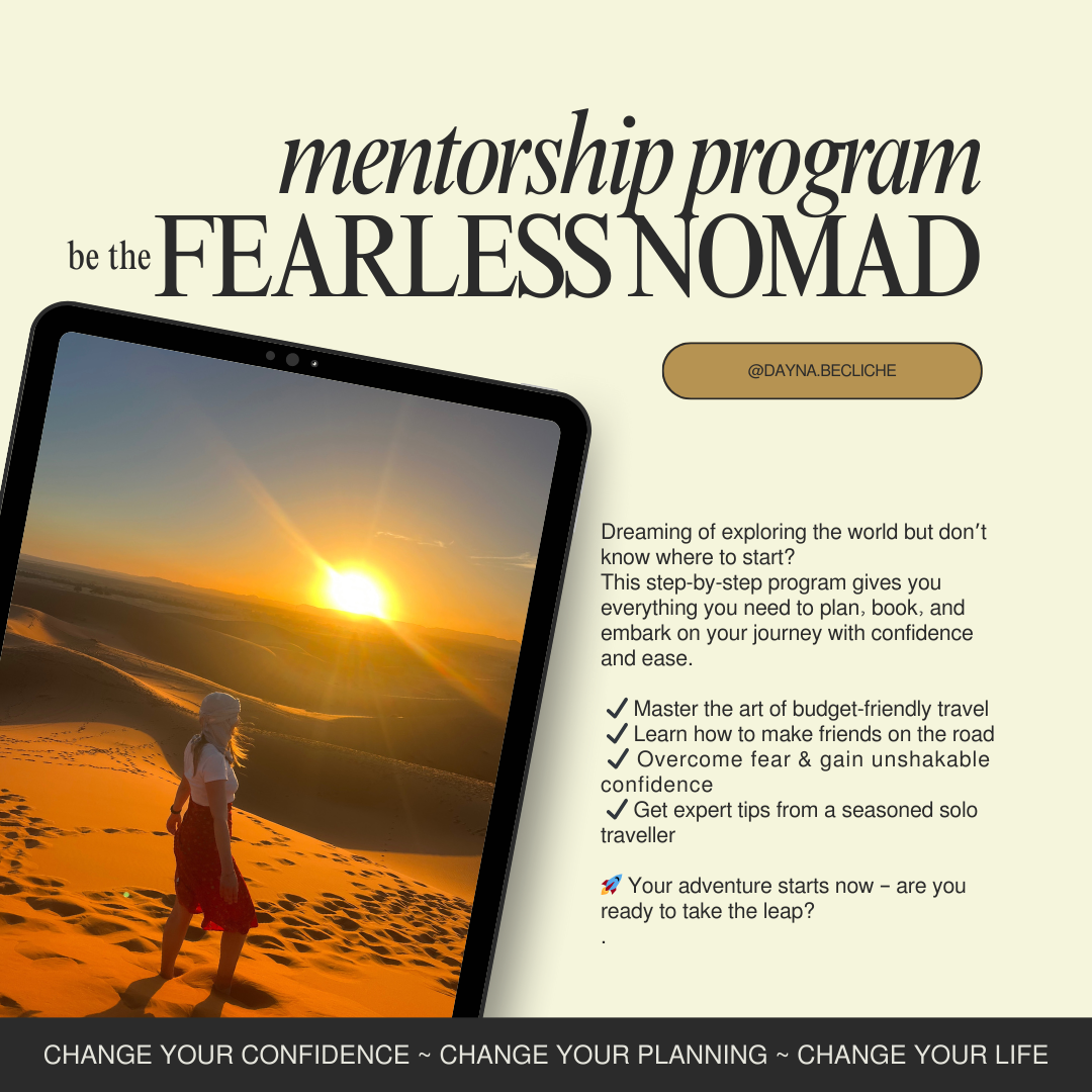Be the Fearless Nomad (Mentorship Program) - Payhip