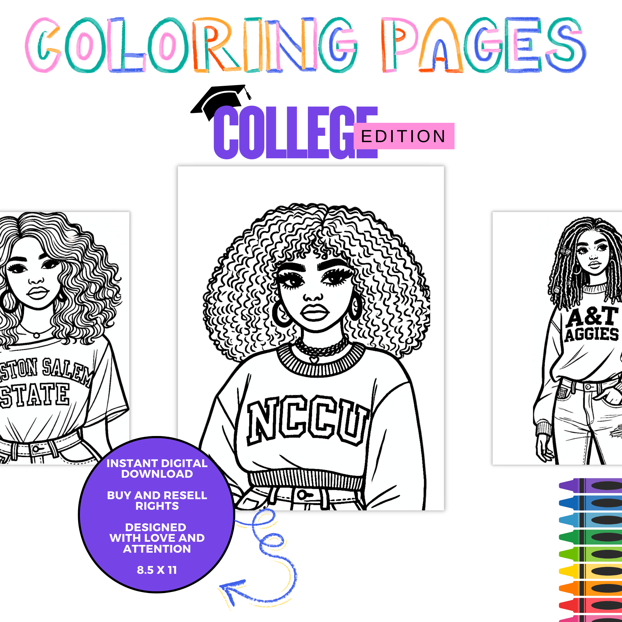 Color Me Calm College Edition Bundle - Payhip