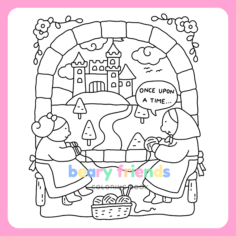 Beary Friends Coloring Book