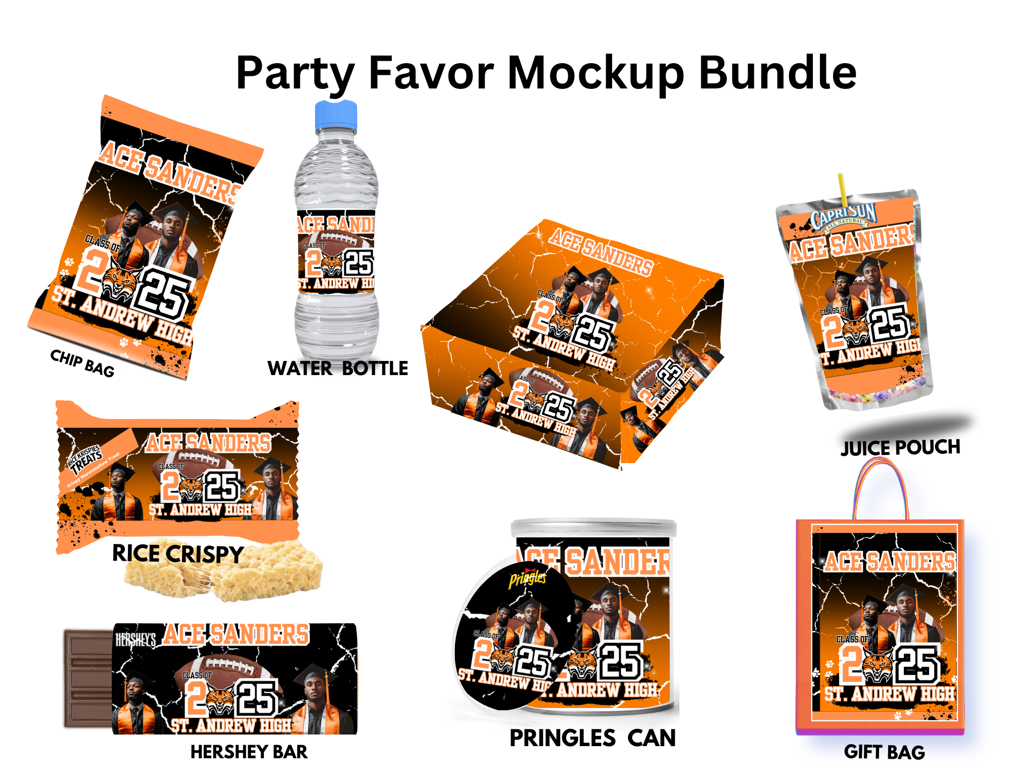 Orange Grand Party Favor Bundle - Payhip