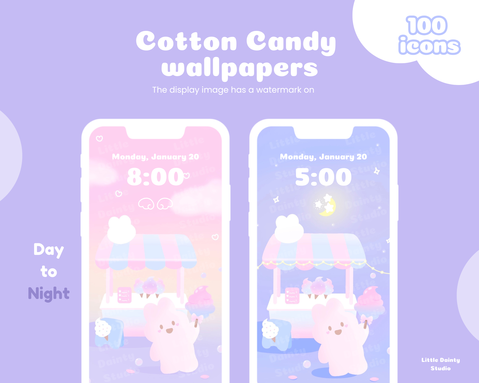 Cotton Candy Wallpaper - Payhip