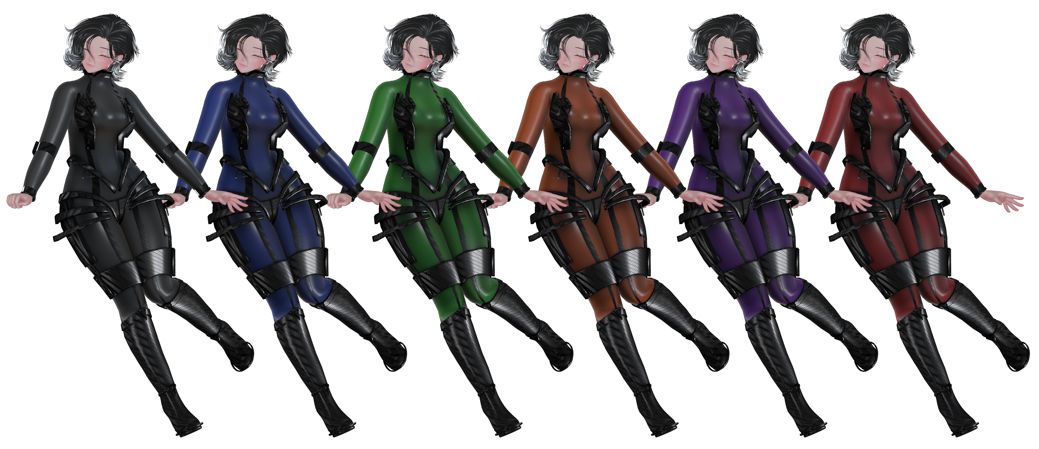 🌐 CYBER TWILIGHT 🌐 Cyber Bodysuit 🌐VrChat Asset