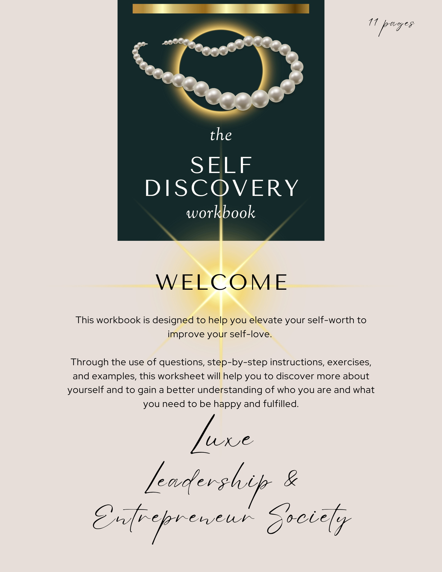 Self-Discovery Workbook - Payhip
