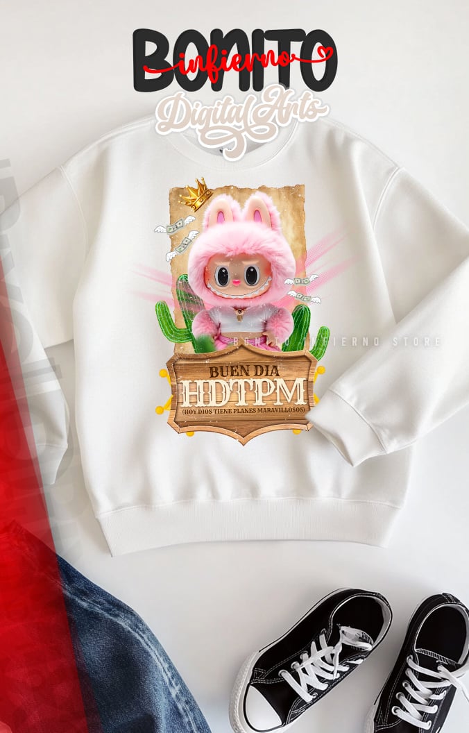 Labubu HDTPM Rosa V4 | JPG PDF PNG Transparente Full Resolución ...