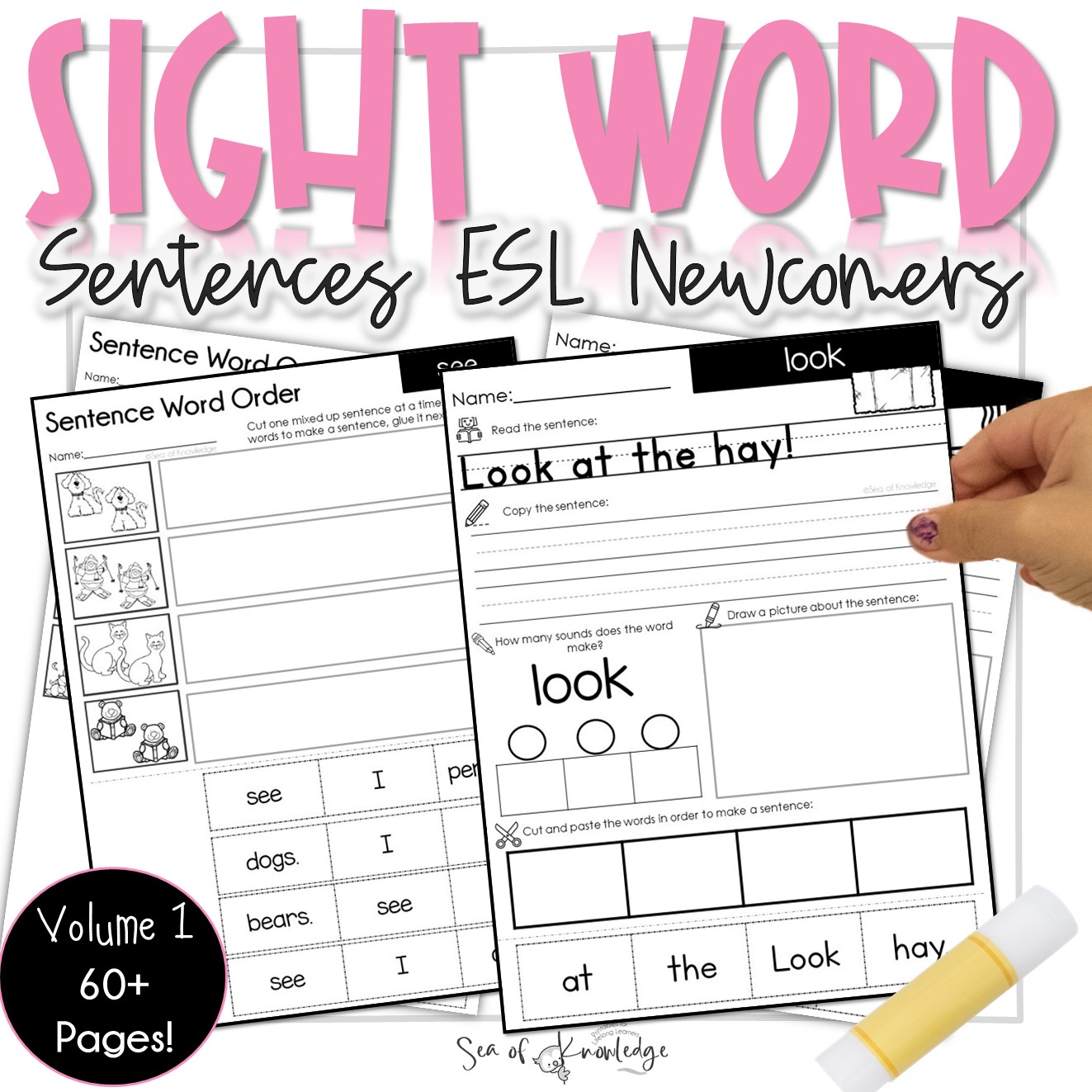 Sight Word Morning Work | ESL Newcomer Activities | Sight Word - Payhip