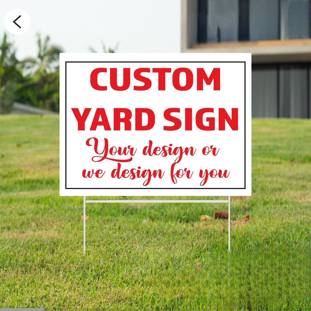 Customized Yard Sign - Payhip