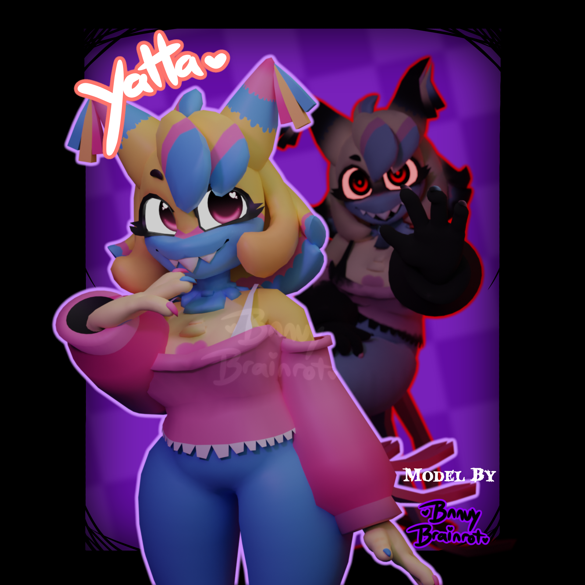 Stylized Yatta - VRChat Avatar - Payhip