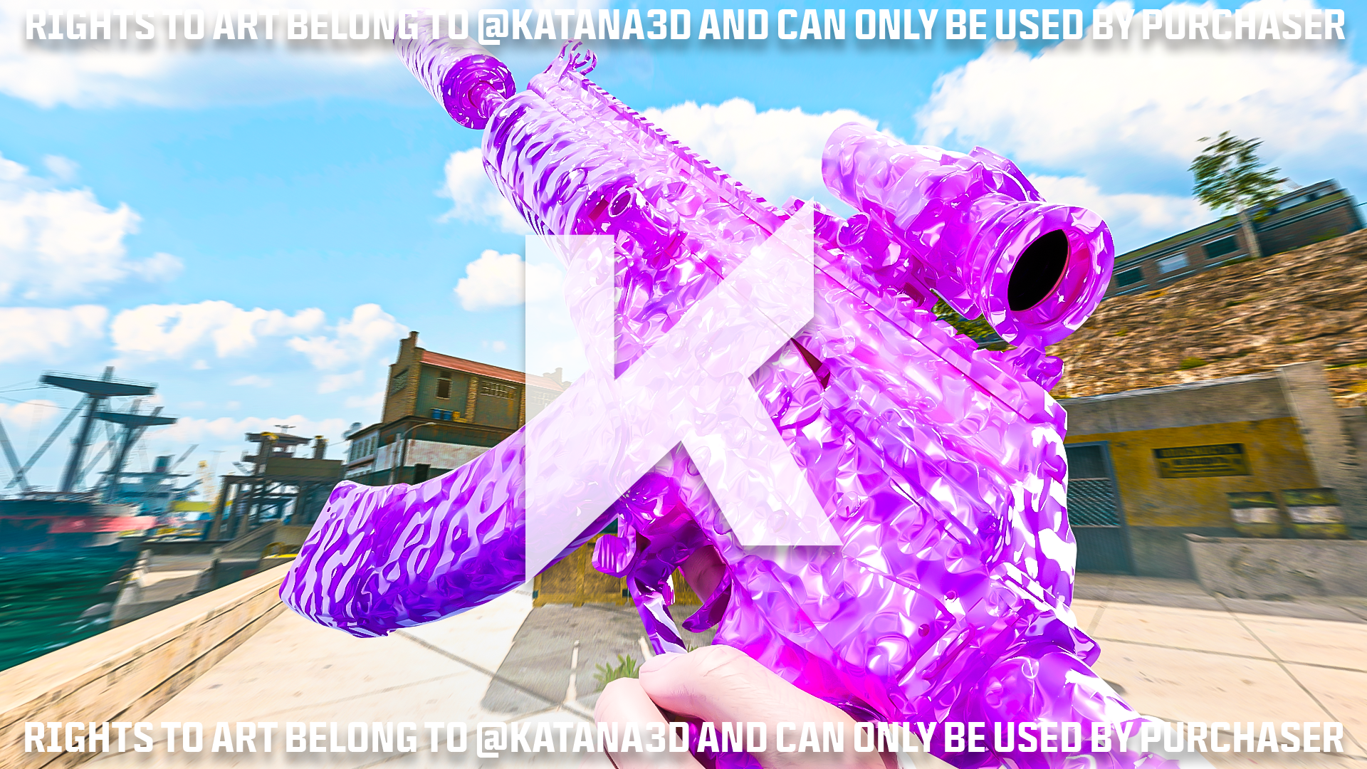 COD/Warzone Thumbnail - Pink Trick Amax (Rebirth Verdansk) - Payhip
