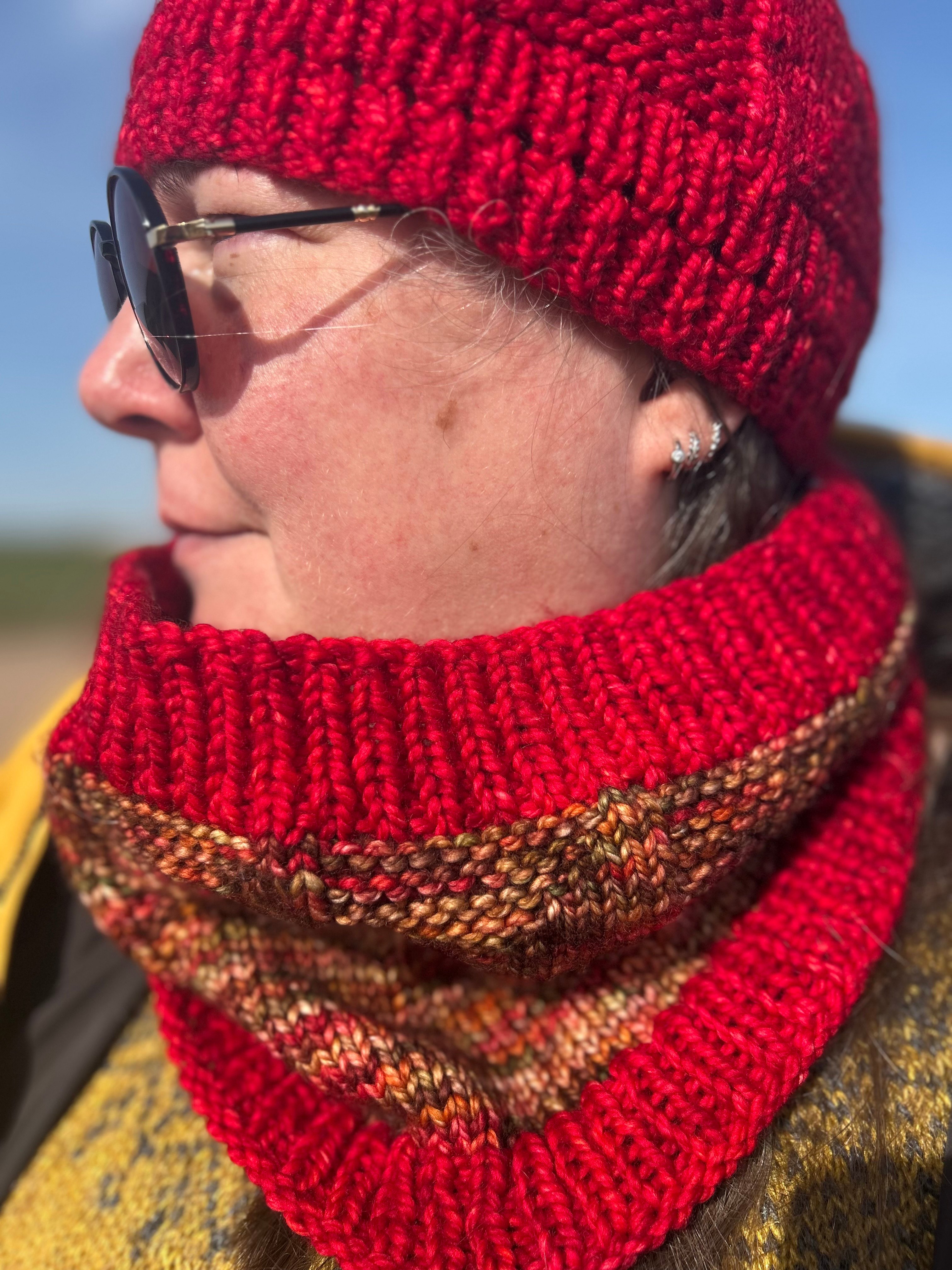 St Bridget Hat and Cowl Set - Payhip