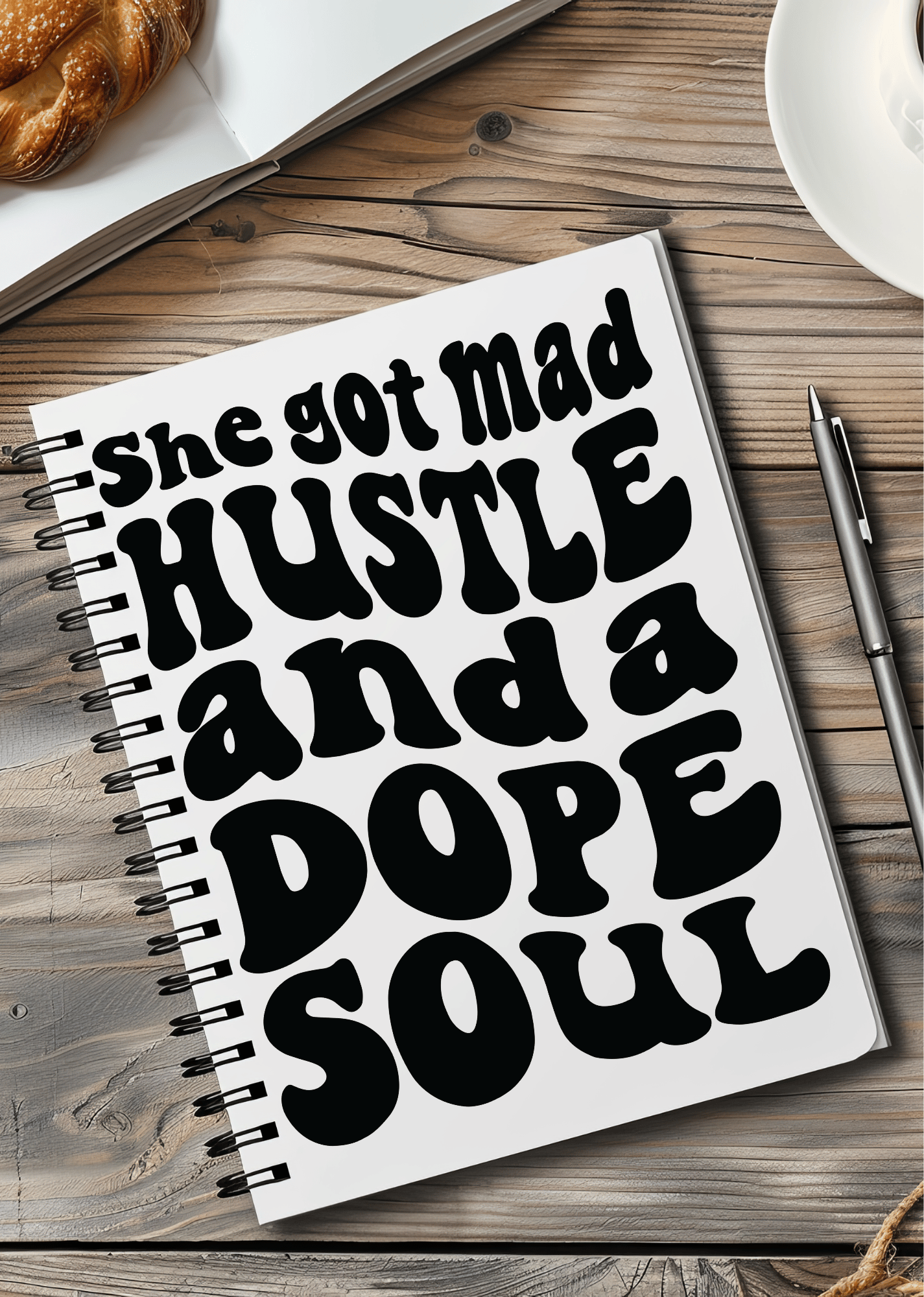 She Got Mad Hustle- UVDTF Journal / Tumbler Decals - Payhip