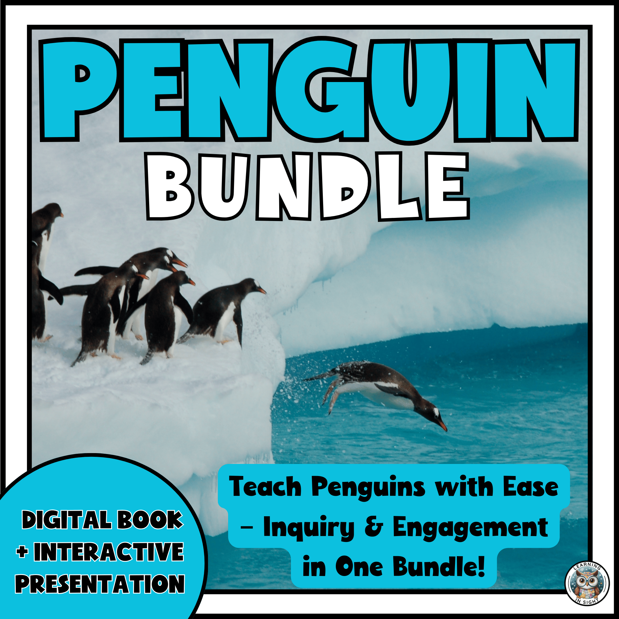 Penguin Inquiry & Presentation Bundle | Science & Literacy for ...