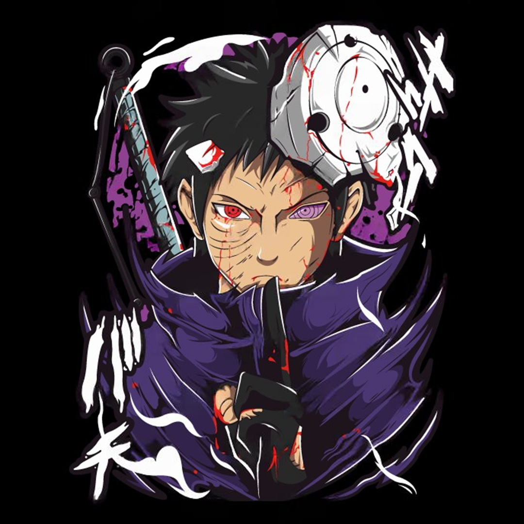 DESIGN VECTOR EXCLUSIVE ANIME OBITO UCHIHA V2 (EX) - Payhip