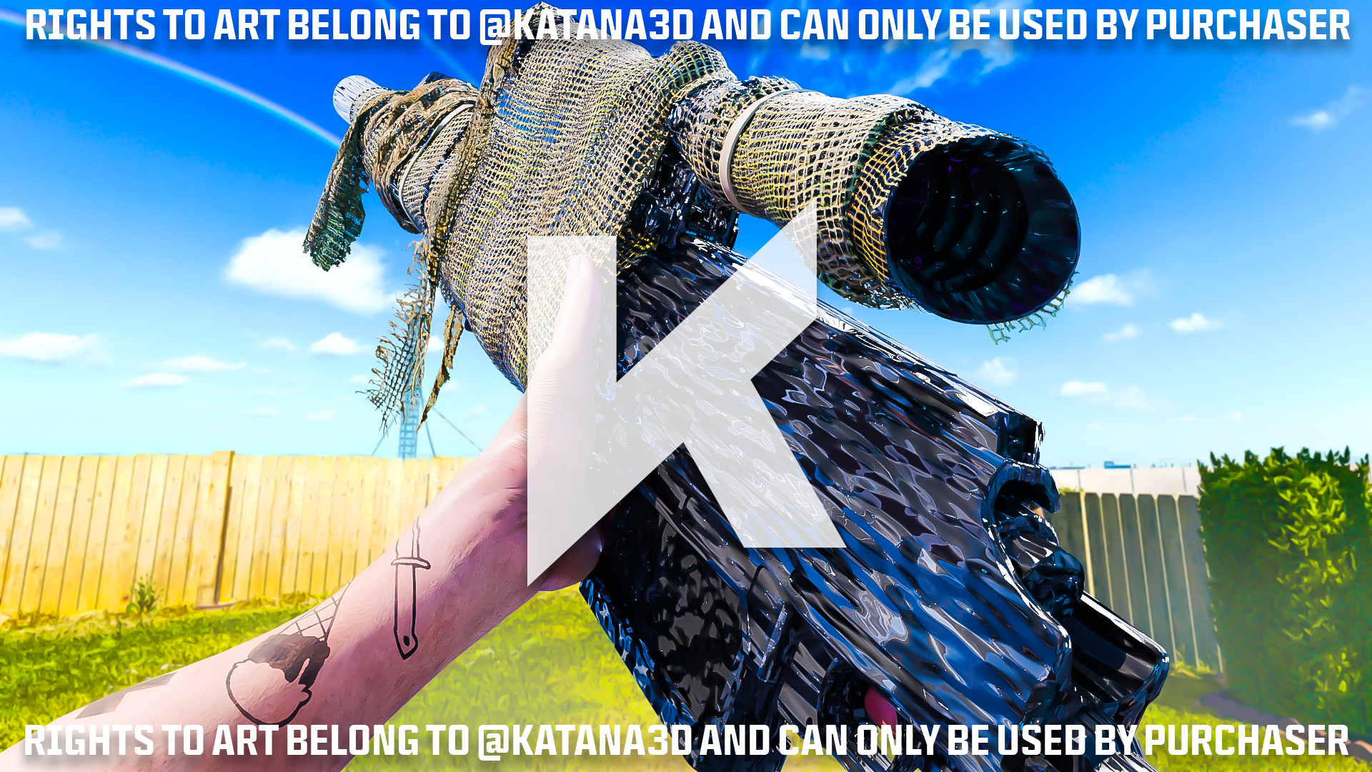 COD/BO6 Thumbnail - Obsidian HDR Sniper (Verdansk, Rebirth, Nuketown ...