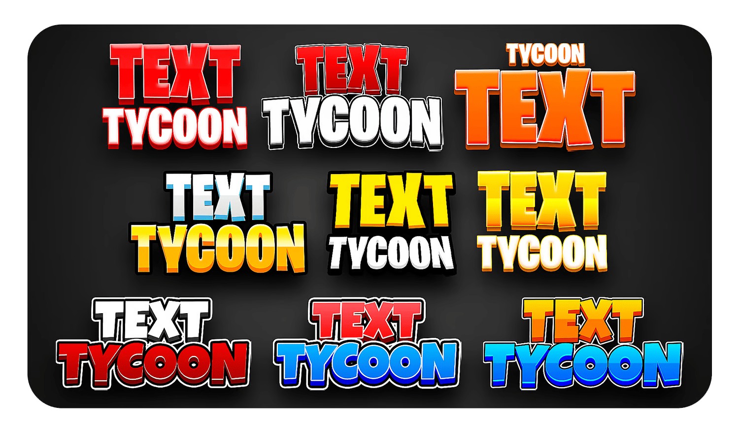 Fortnite Tycoon Text Styles Pack - Payhip