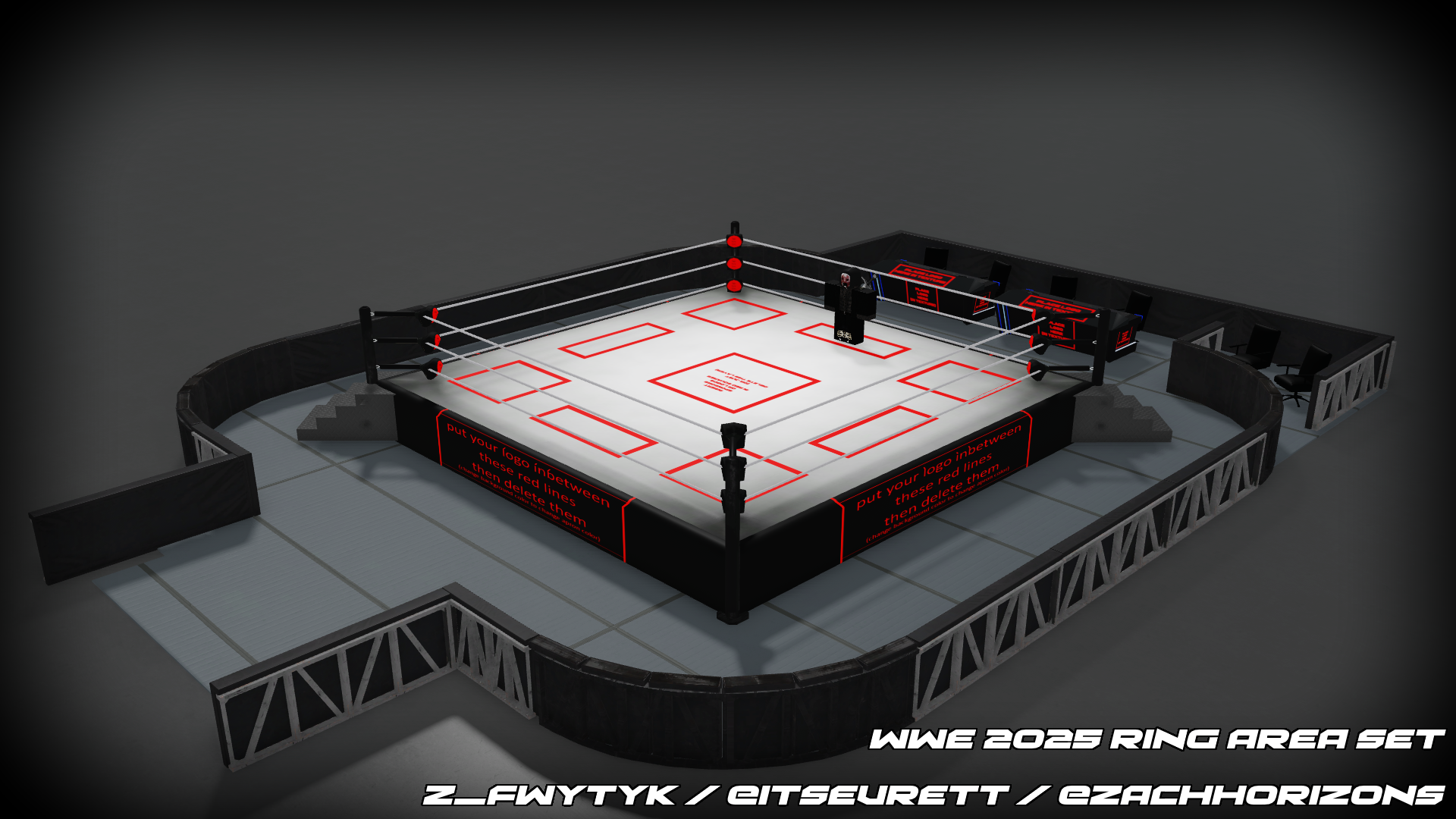 WWE '25 Ring Area Set - Payhip