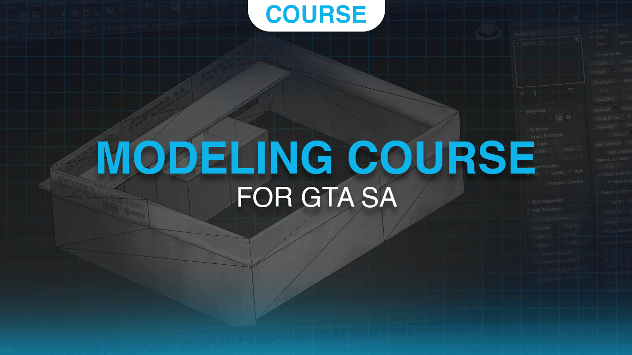 Beginner's Modeling Course for GTA SA