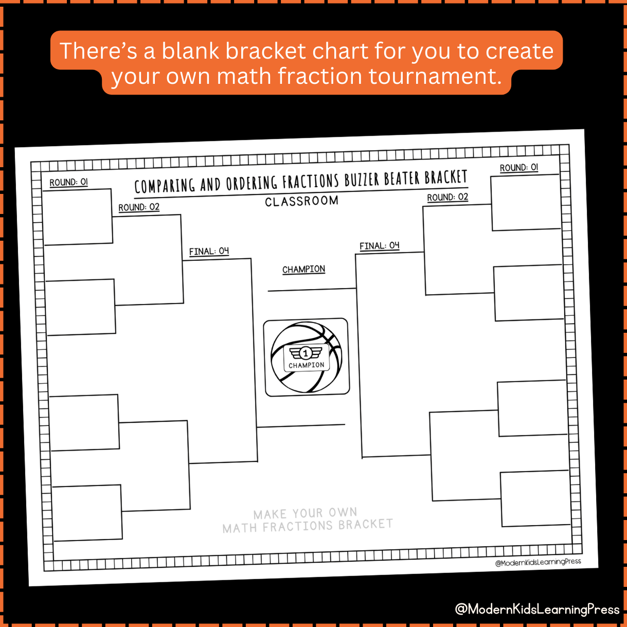 March Madness Fractions Math Activities Basketball Project
