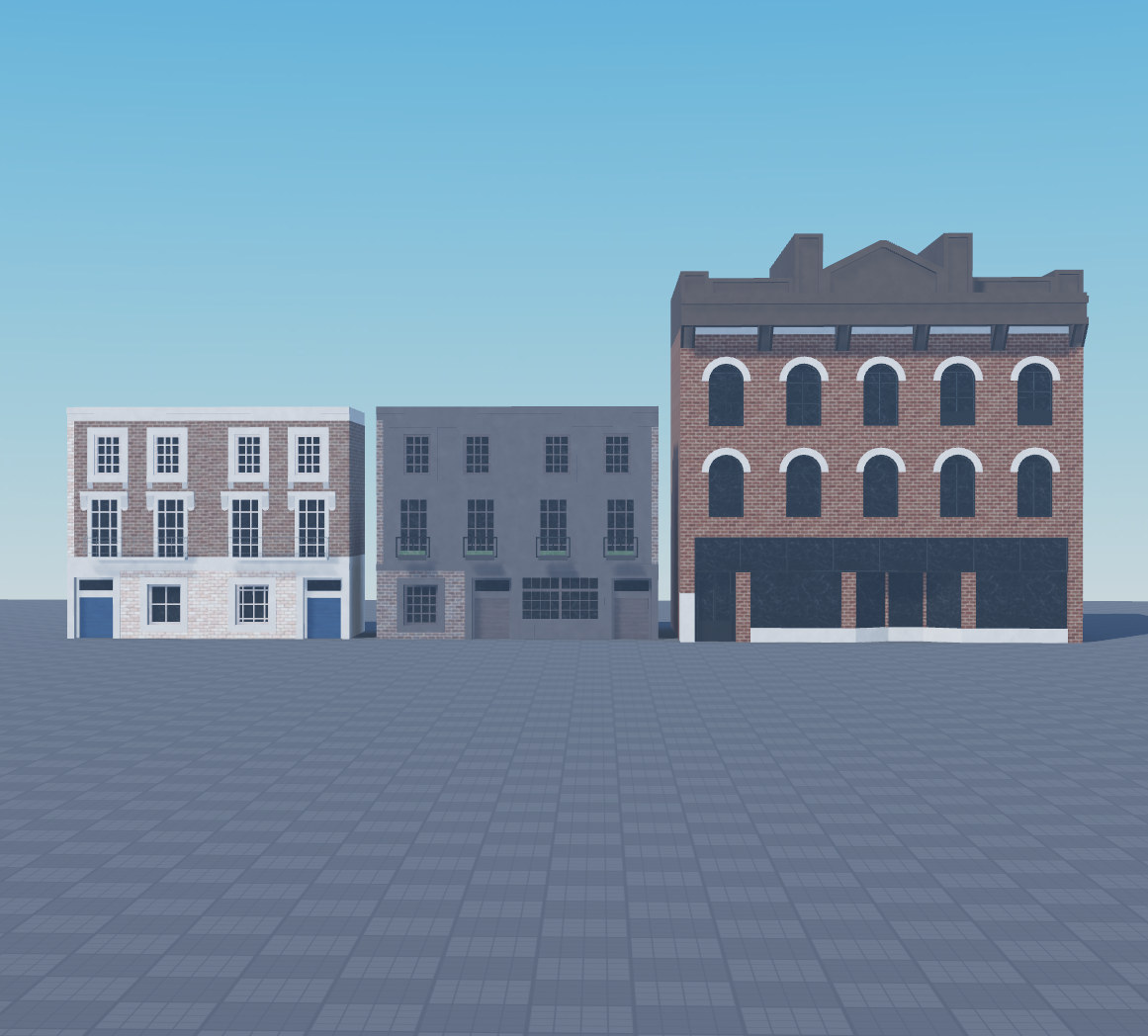 European Storefront Apartments Pack