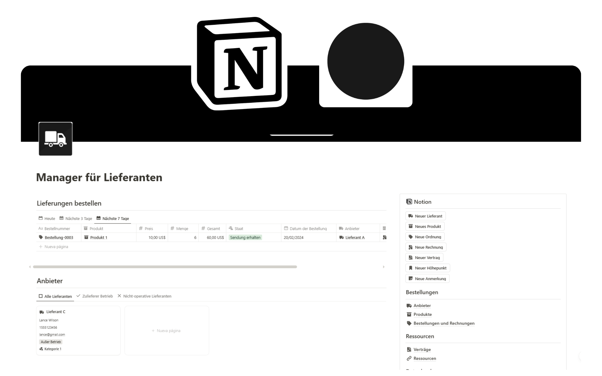 Manager für Lieferanten - Payhip