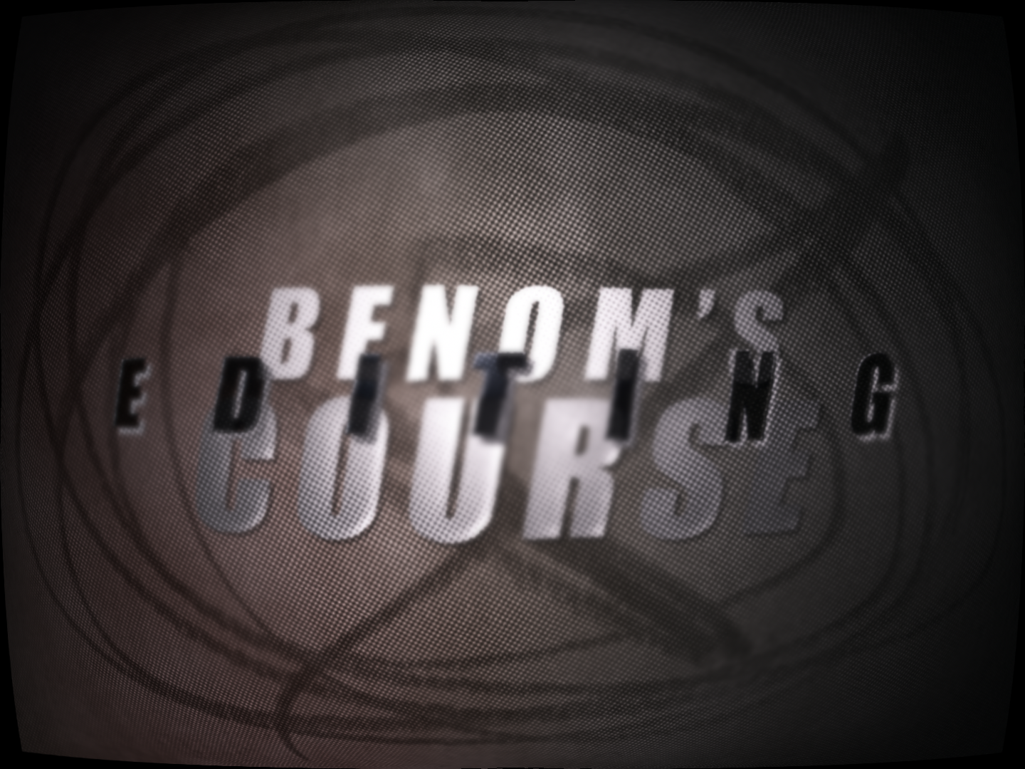 Benom's editing course! - Payhip
