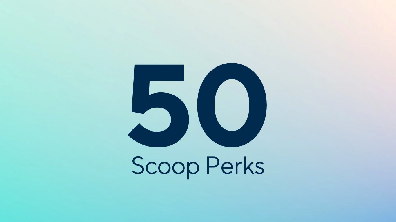 50 Scoop Perks - (Save 56%) - Payhip