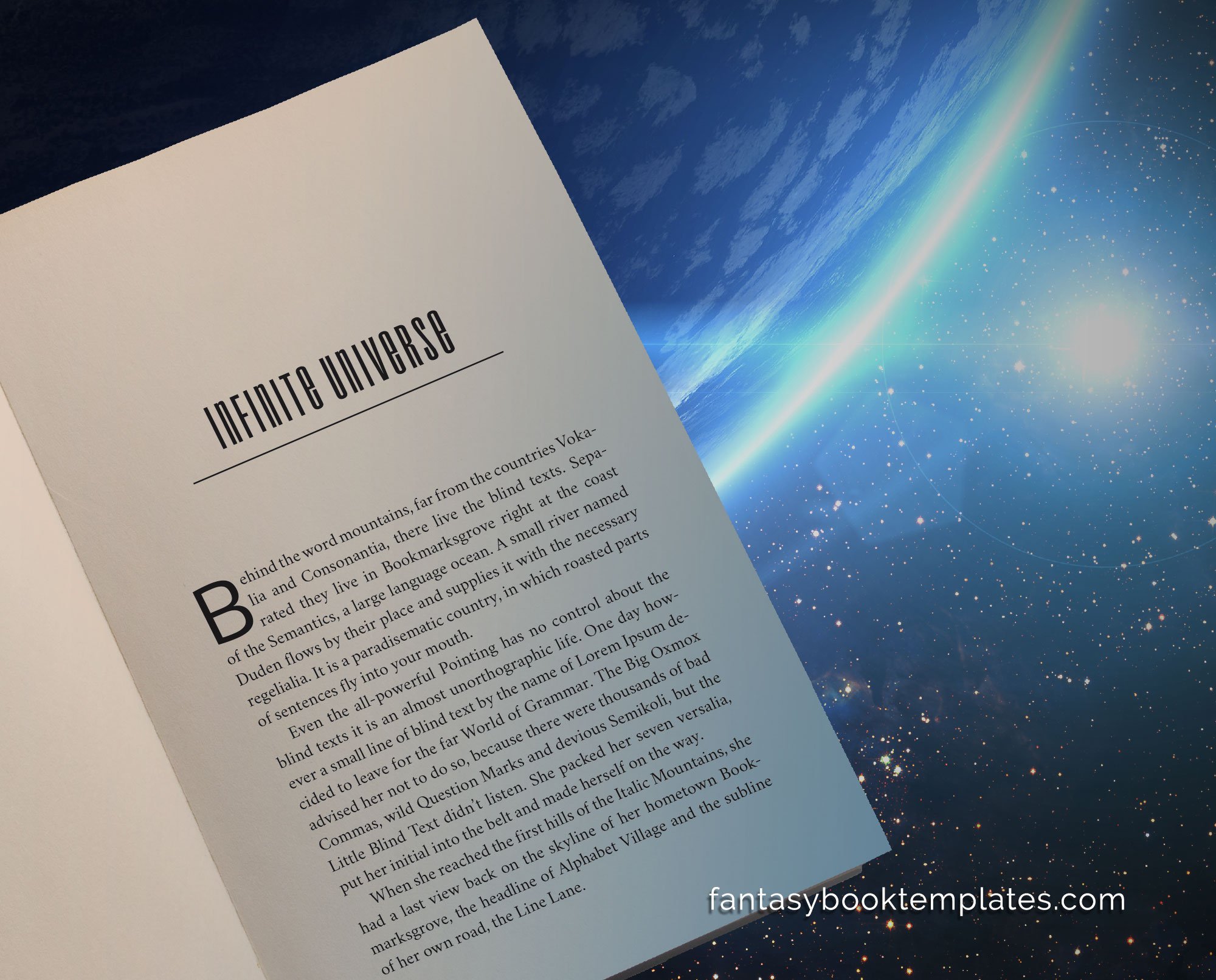 Fantasy Book Templates and Design Services - Illusive Indies - Sci-Fi ...