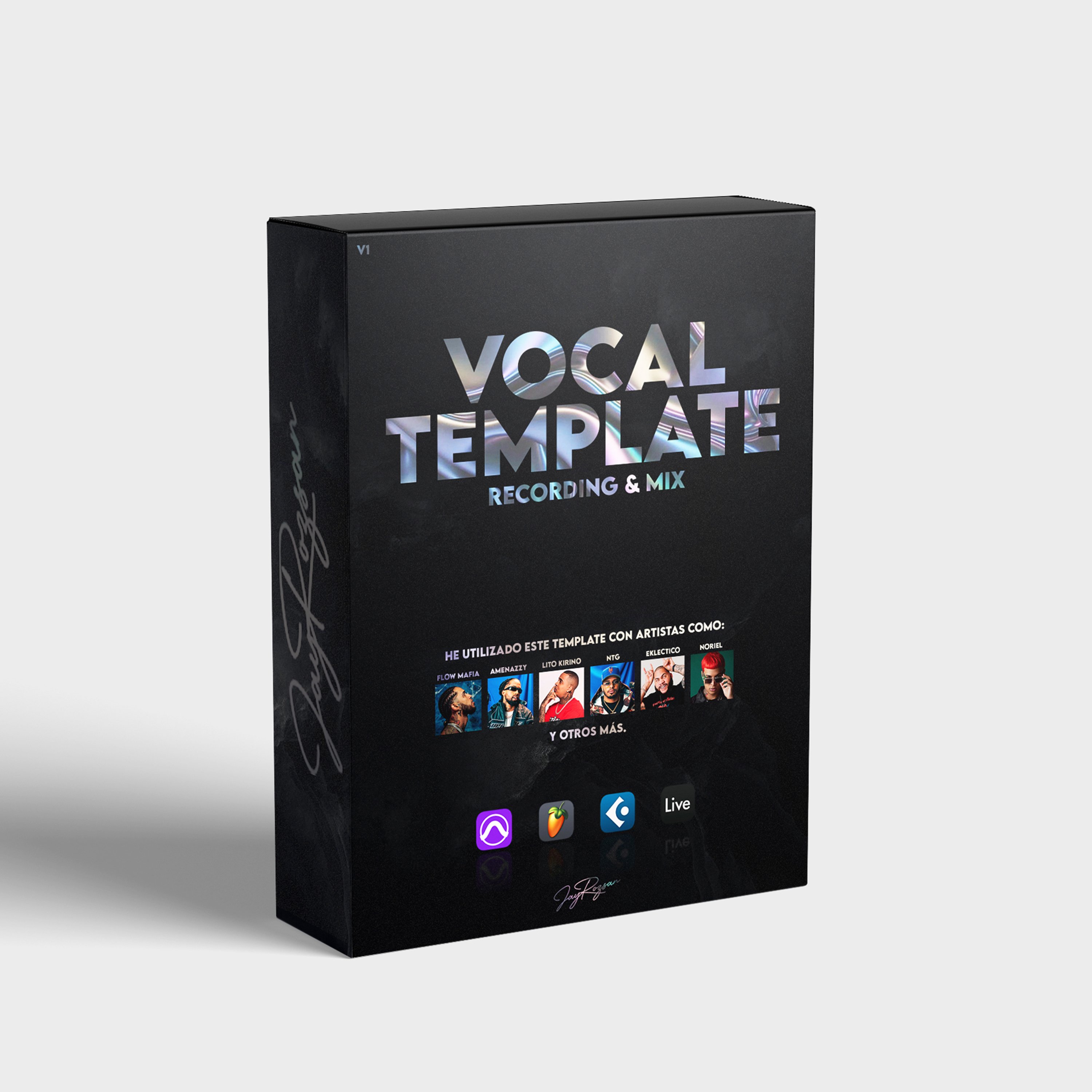 Jay Rozsan - Recording and Mix Vocal Templates