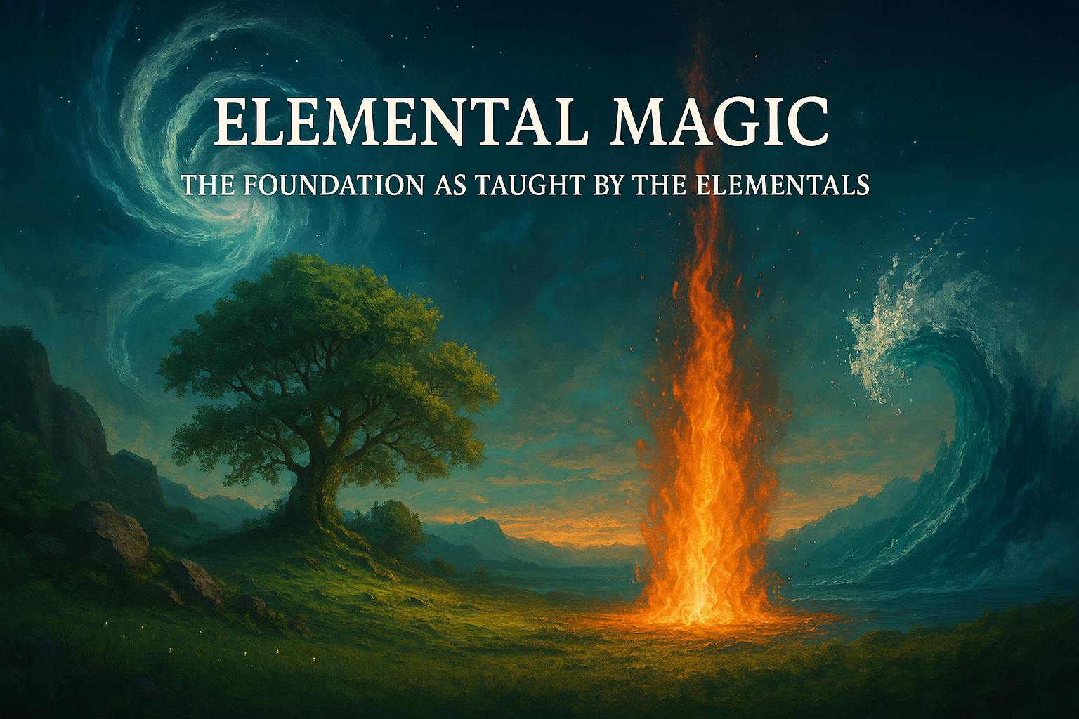 Elemental Magic: The Foundation As Taught by the Elementals