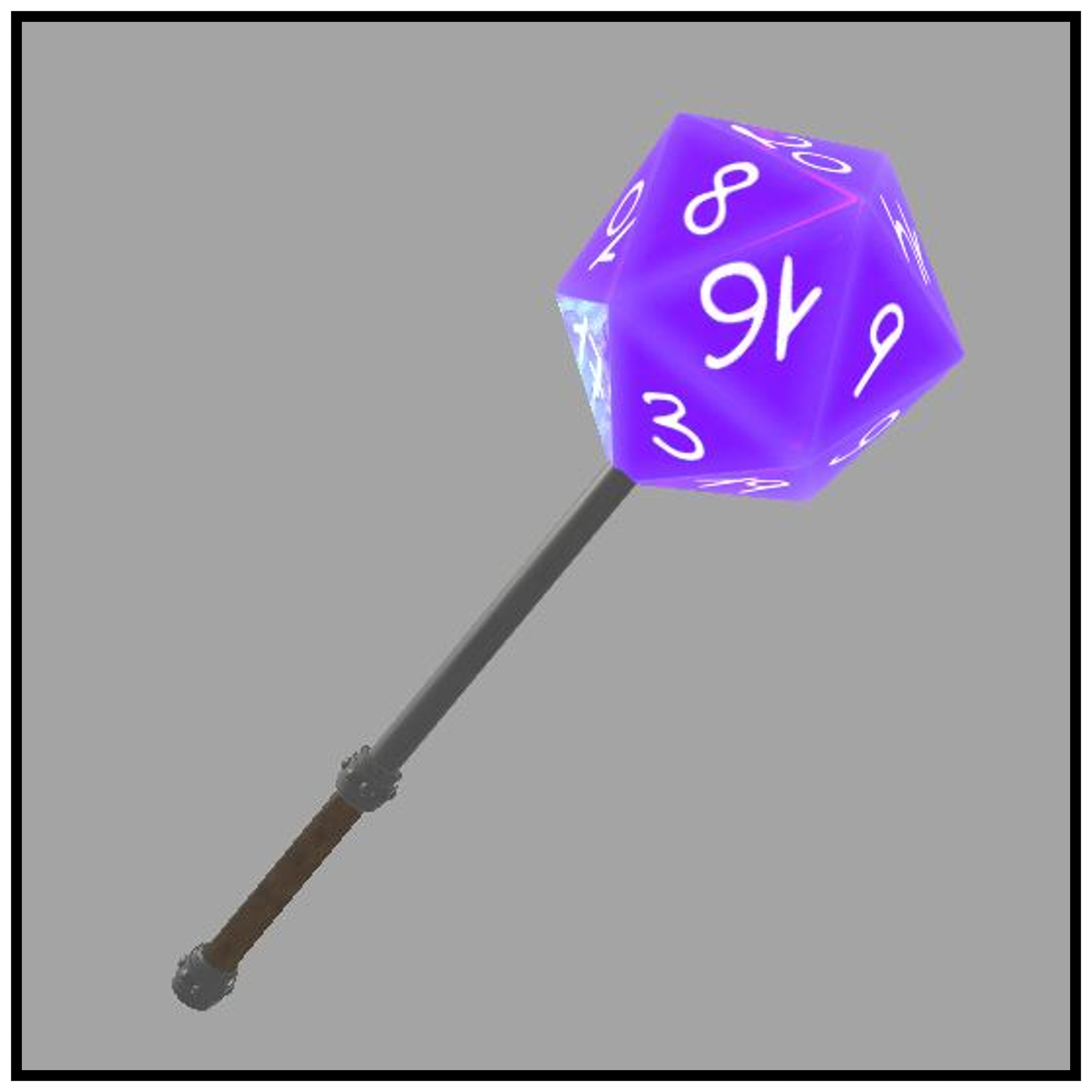 D20 Mace (Personal & Commercial Use) - Payhip