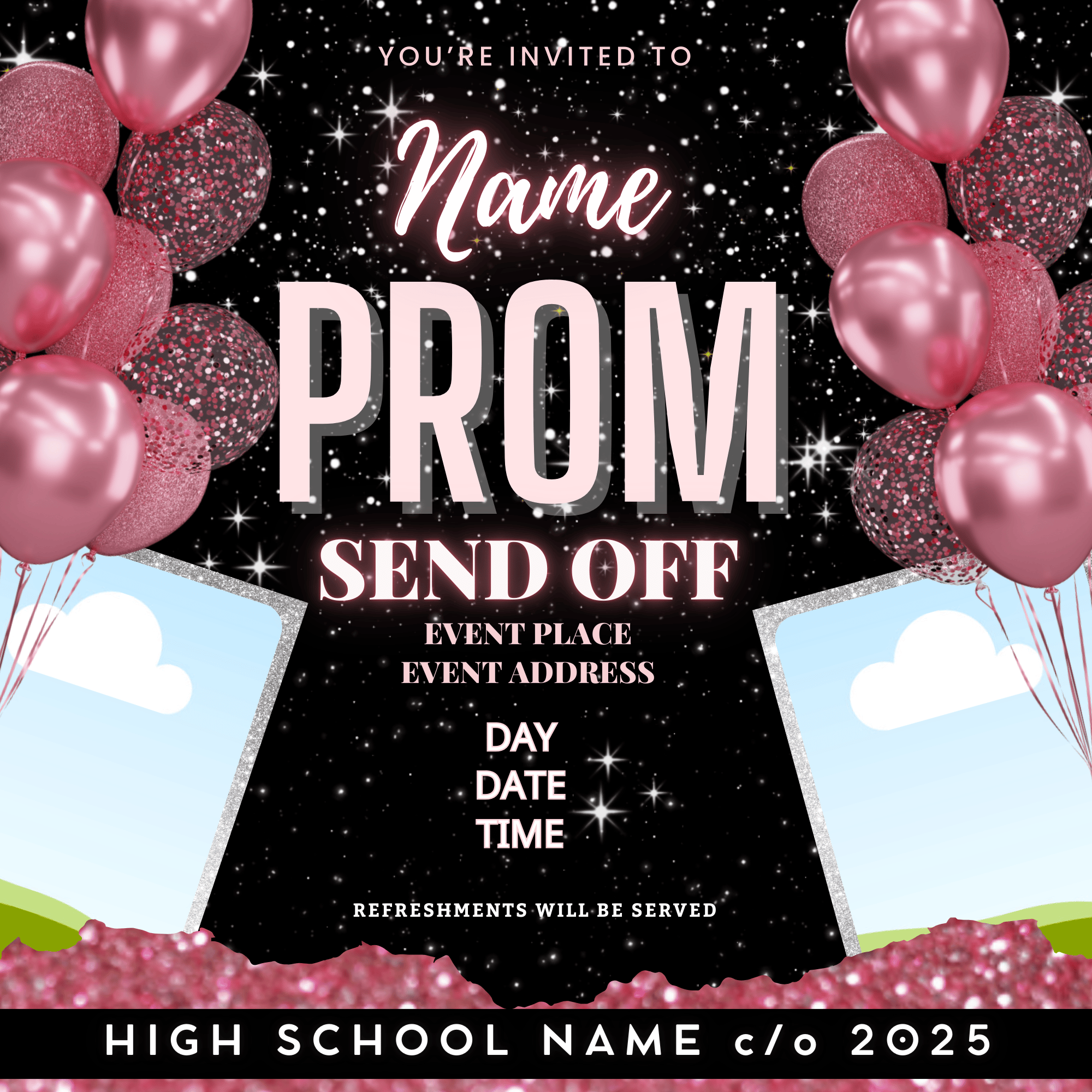 Prom Send Off Flyer - Payhip