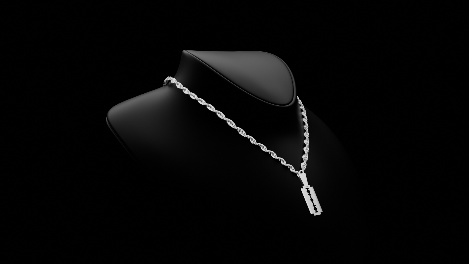 Razor Blade Rope Chain - Payhip