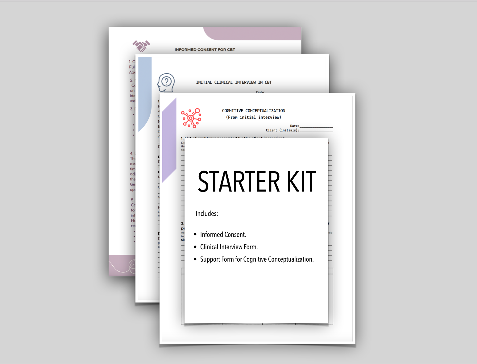 Cognitive Behavioral Therapy (CBT) Starter Kit - Payhip