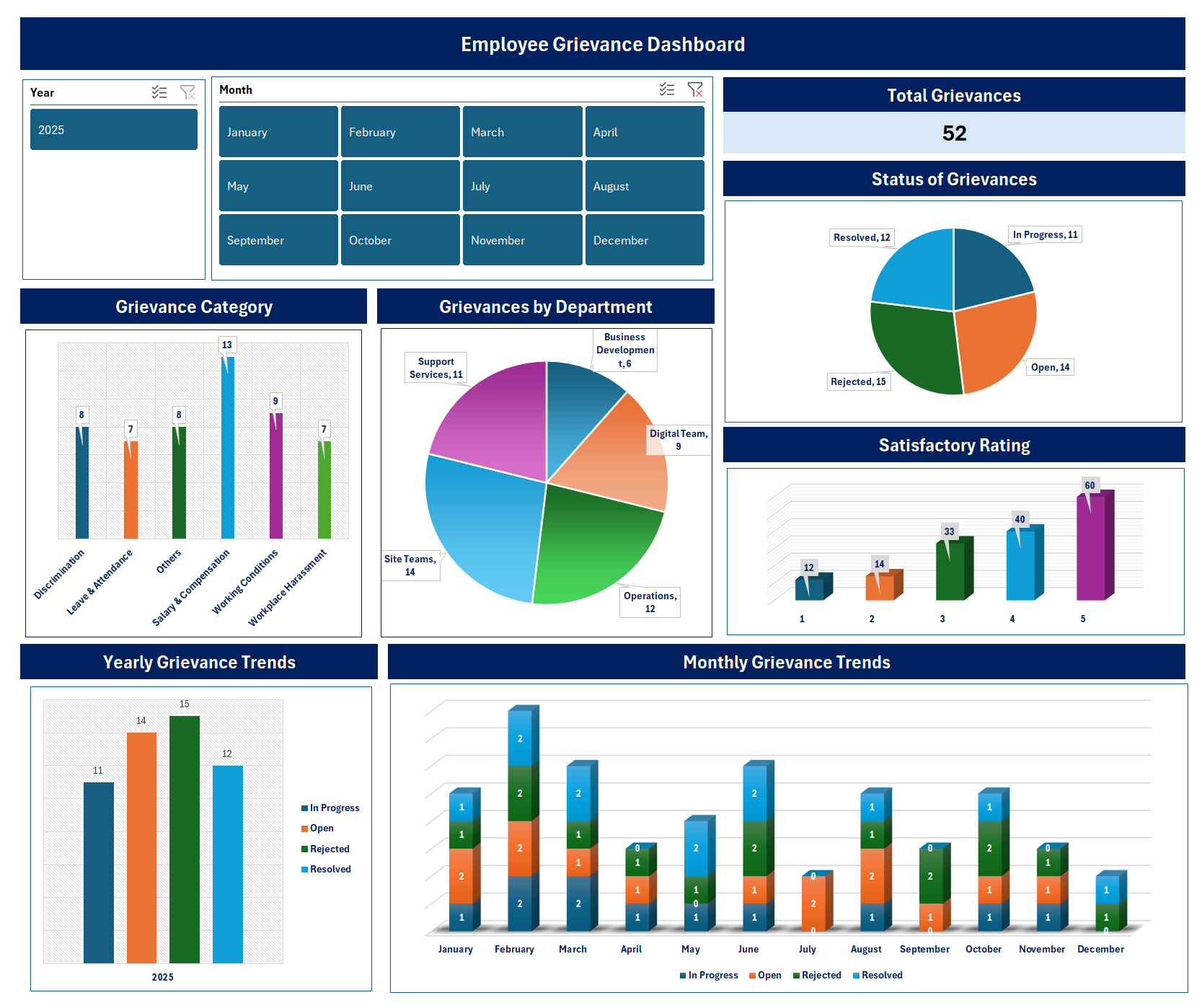 Health & Safety Cross - Excel Template - Payhip