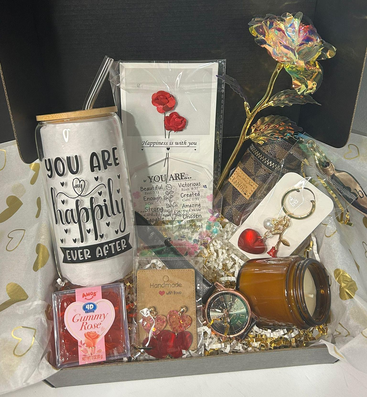 Elegant Affection Gift Box | Romantic Gift Set with Jewelry and ...