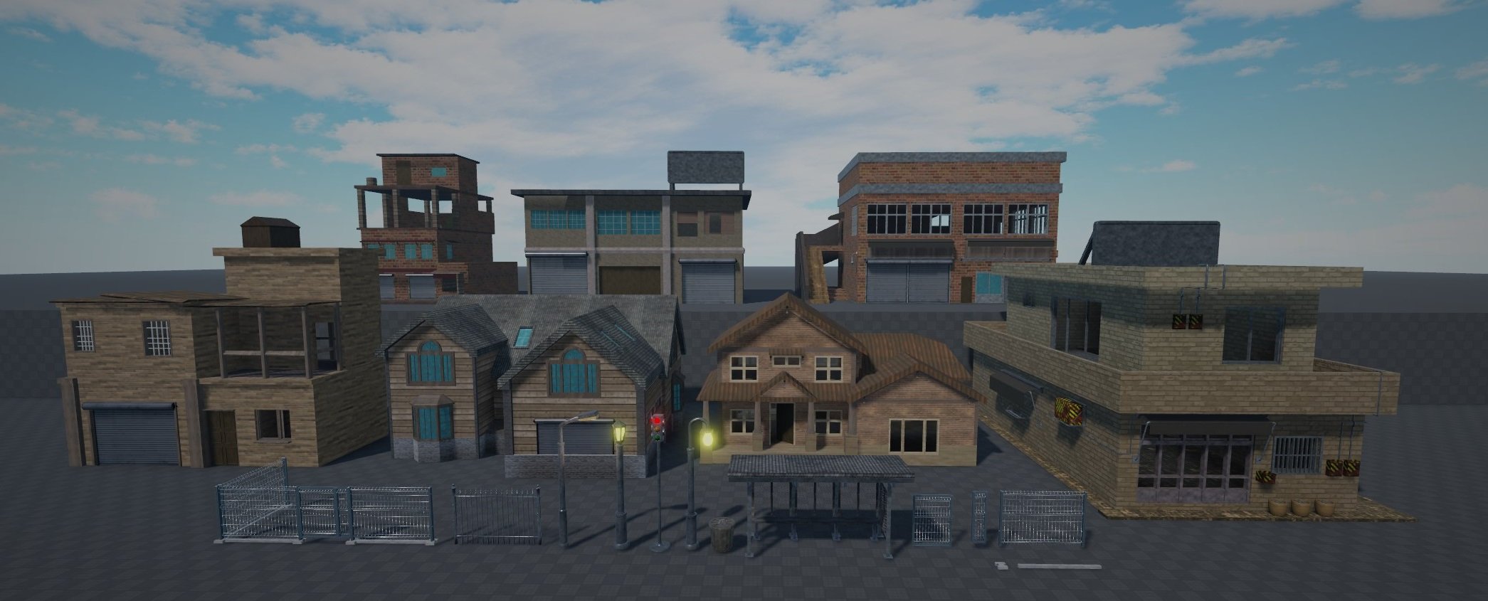 [EXCLUSIVE] Realistic Roblox Hood Suburban Building Pack