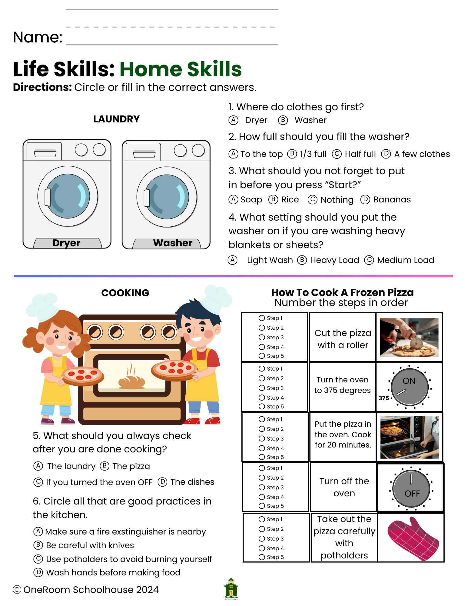 Life Skills - Home Skills 1 - Payhip