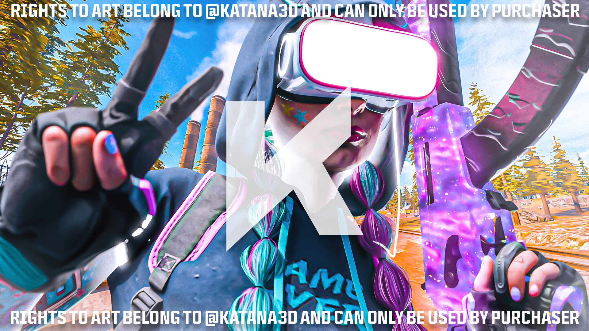 COD/Warzone Thumbnail - GamerGirl Peace AMAX - Payhip