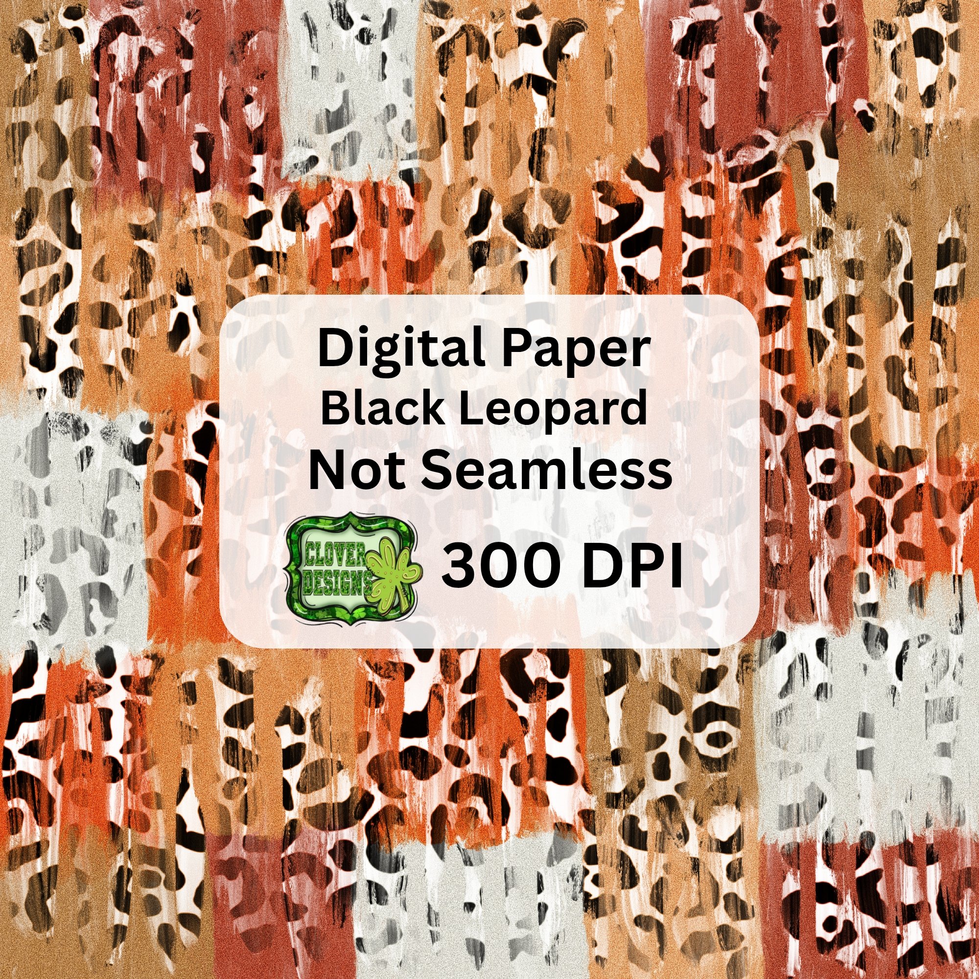 Black Leopard Digital Paper - Payhip