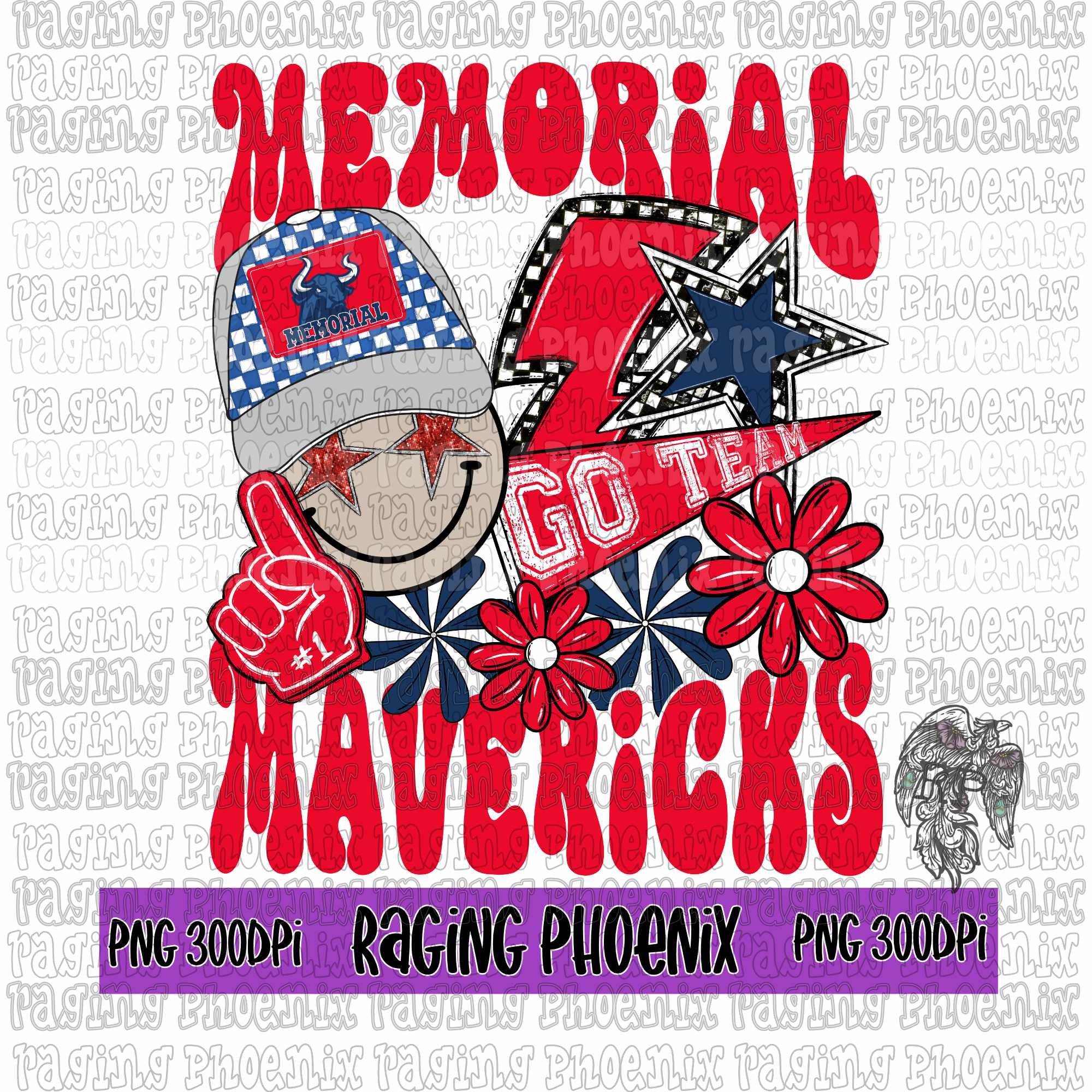 MEMORIAL MAVERICKS RETRO SMILE-HF02C - Payhip