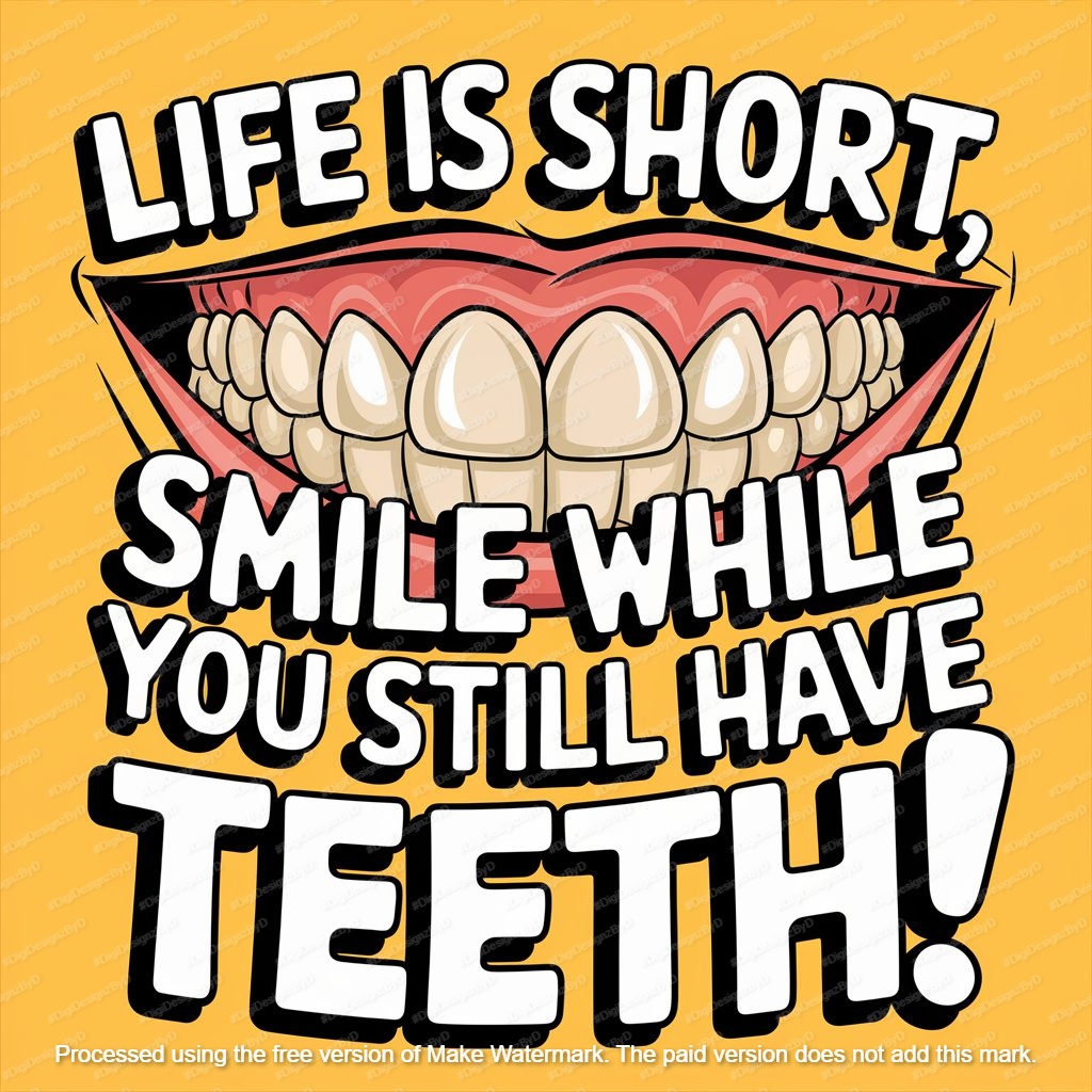 Life Is Short - SMILE - Payhip